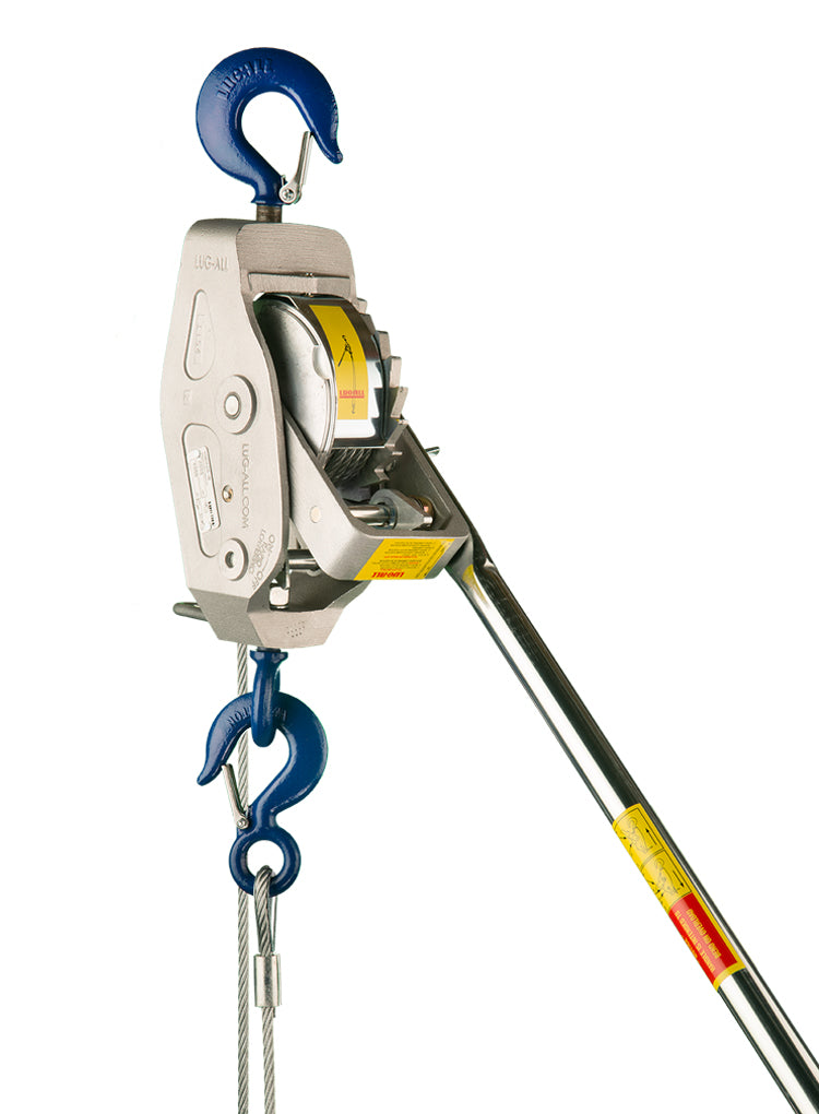 2 Ton Cable Hoist w/ Rapid Lowering - #420-R | Lug-All